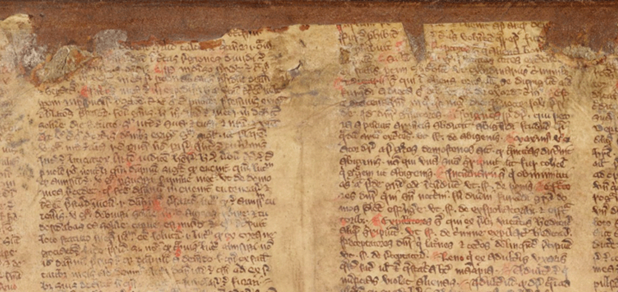 Centring the marginal: Western medieval manuscript fragments in the ...