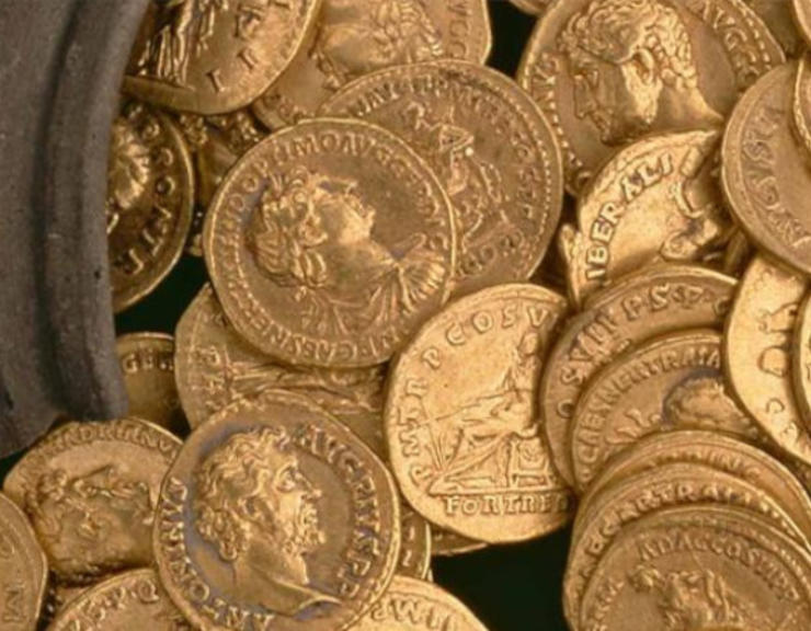 Gold coinage in the Roman world | Gardens, Libraries & Museums