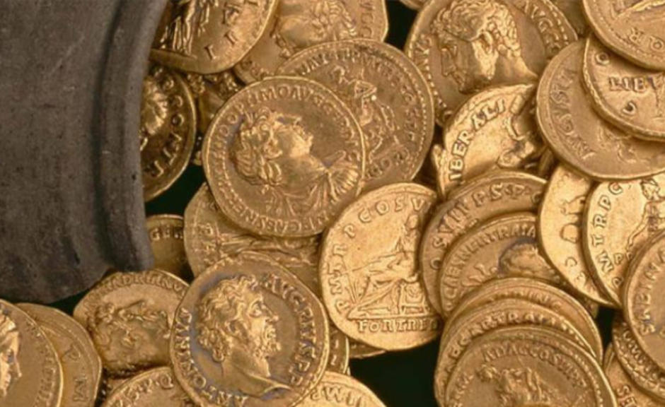 Gold coinage in the Roman world | Gardens, Libraries & Museums